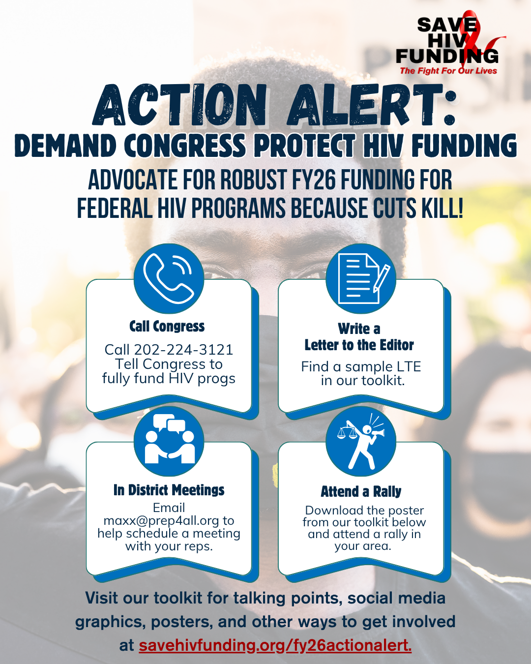 ACCOUNTABILITY AUGUST: Advocacy Toolkit - Save HIV Funding