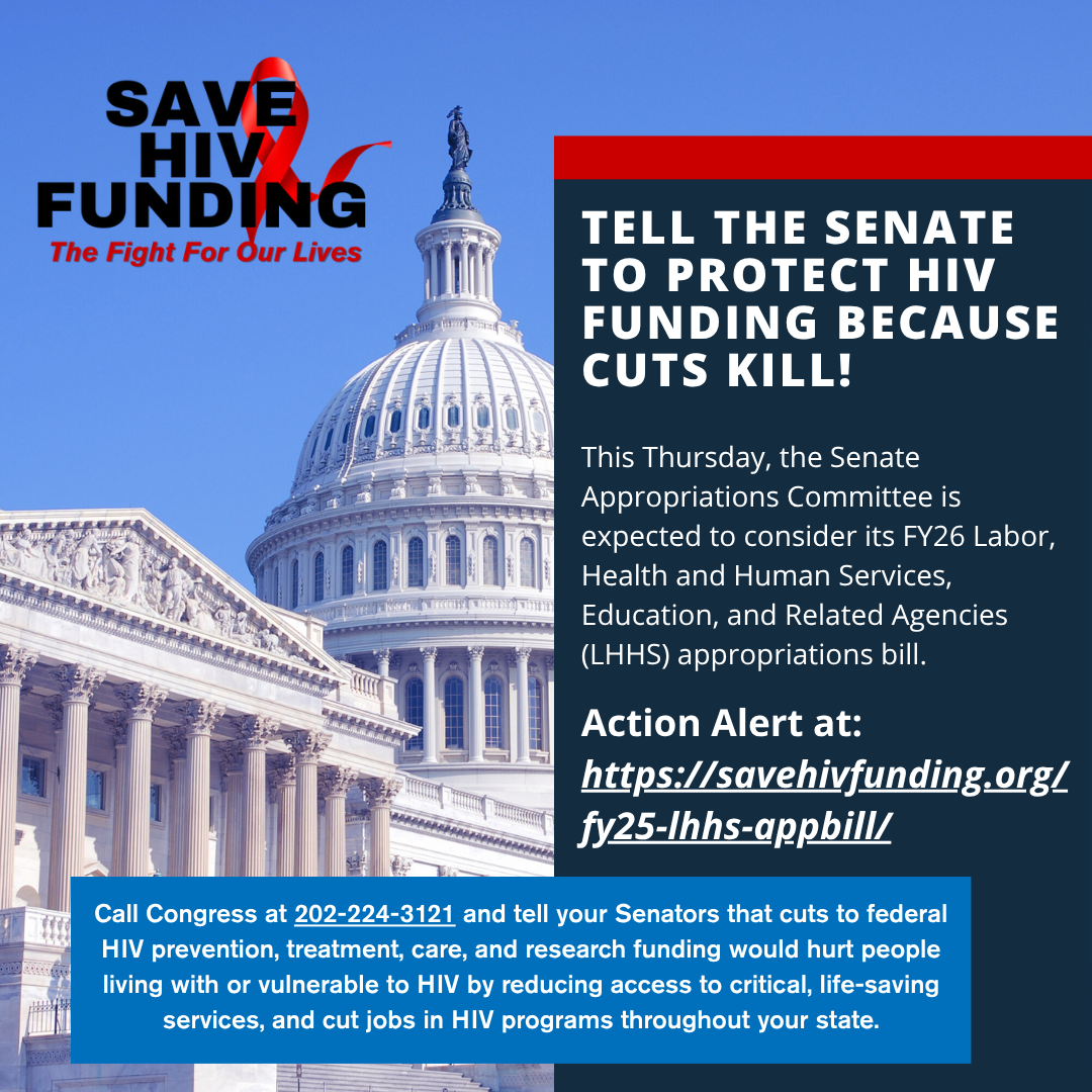 FY26 LHHS Appropriations Bill Action Alert: Call your Senators to urge ...